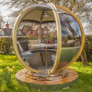 Transform Outdoor Entertaining with The Rotating Garden Pod