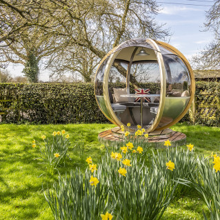Transform Outdoor Entertaining with The Rotating Garden Pod