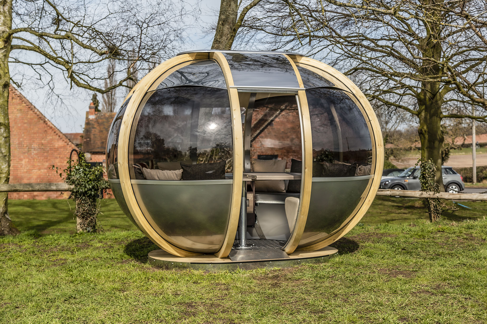 Ornate Garden Small Ovalhouse Outdoor Room Garden Pod