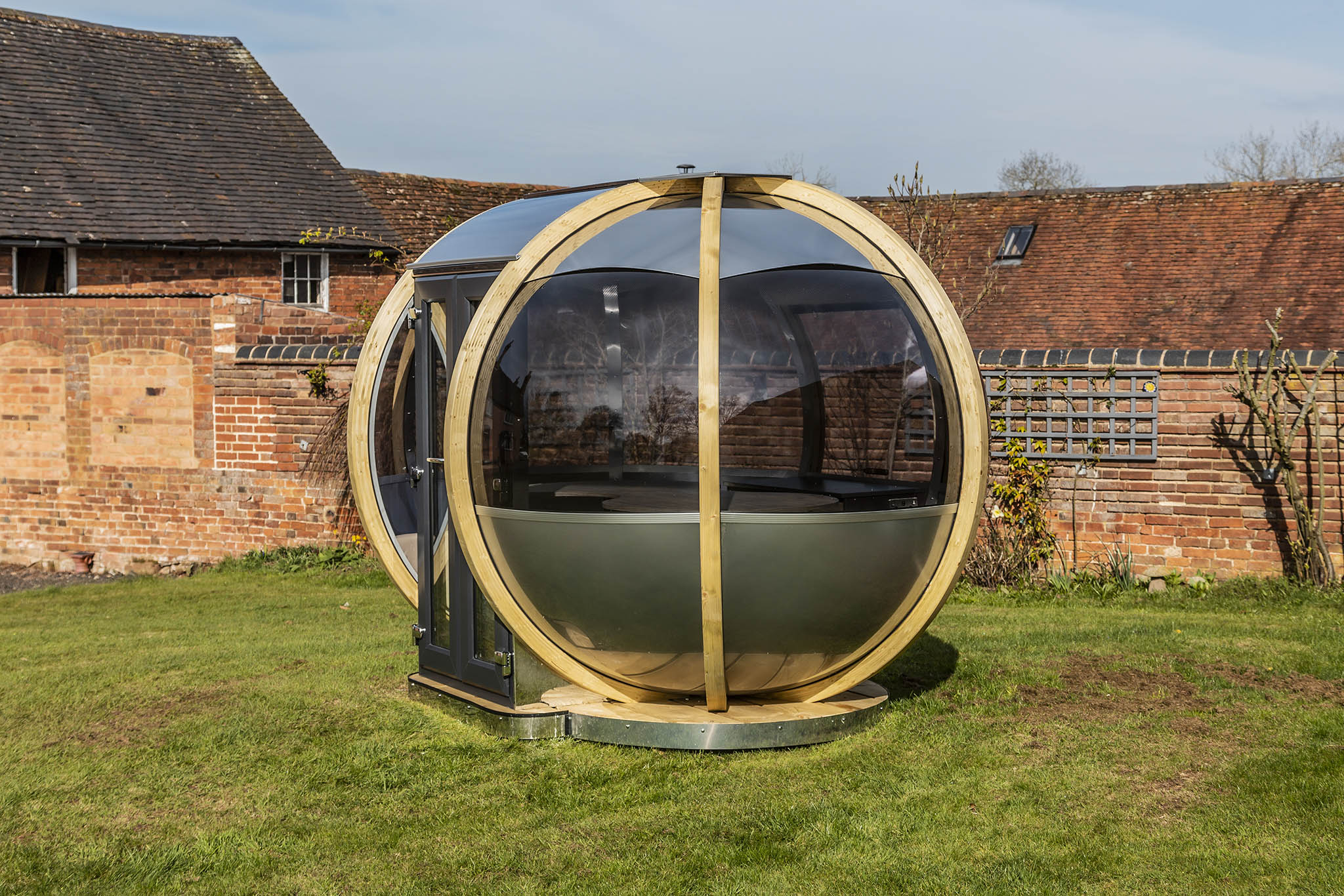 Ornate Garden Medium Ovalhouse Garden Pod Outdoor Room