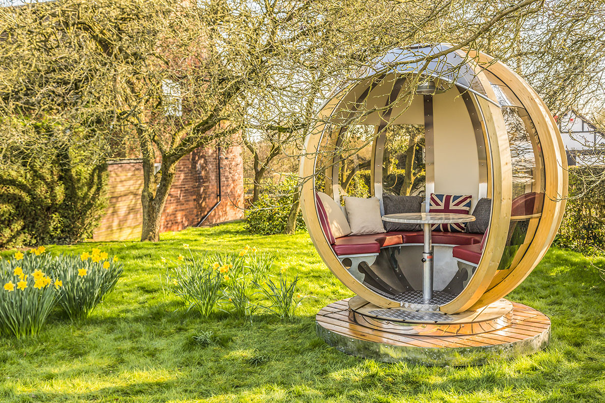 The Rotating Sphere Lounger Transforming Your Outdoor Space