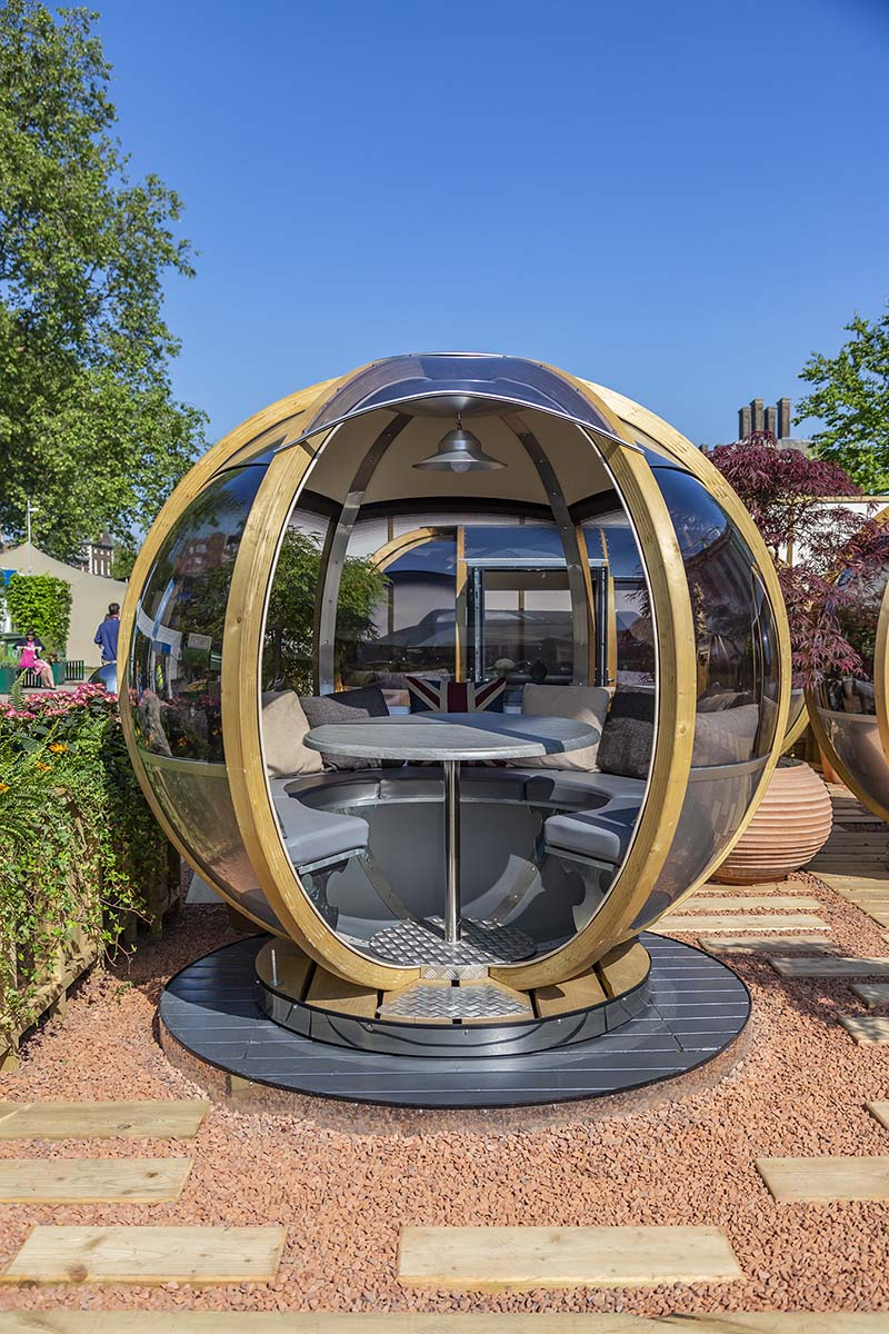 Ornate Garden Pod RHS Chelsea Flower Show A Grand Success