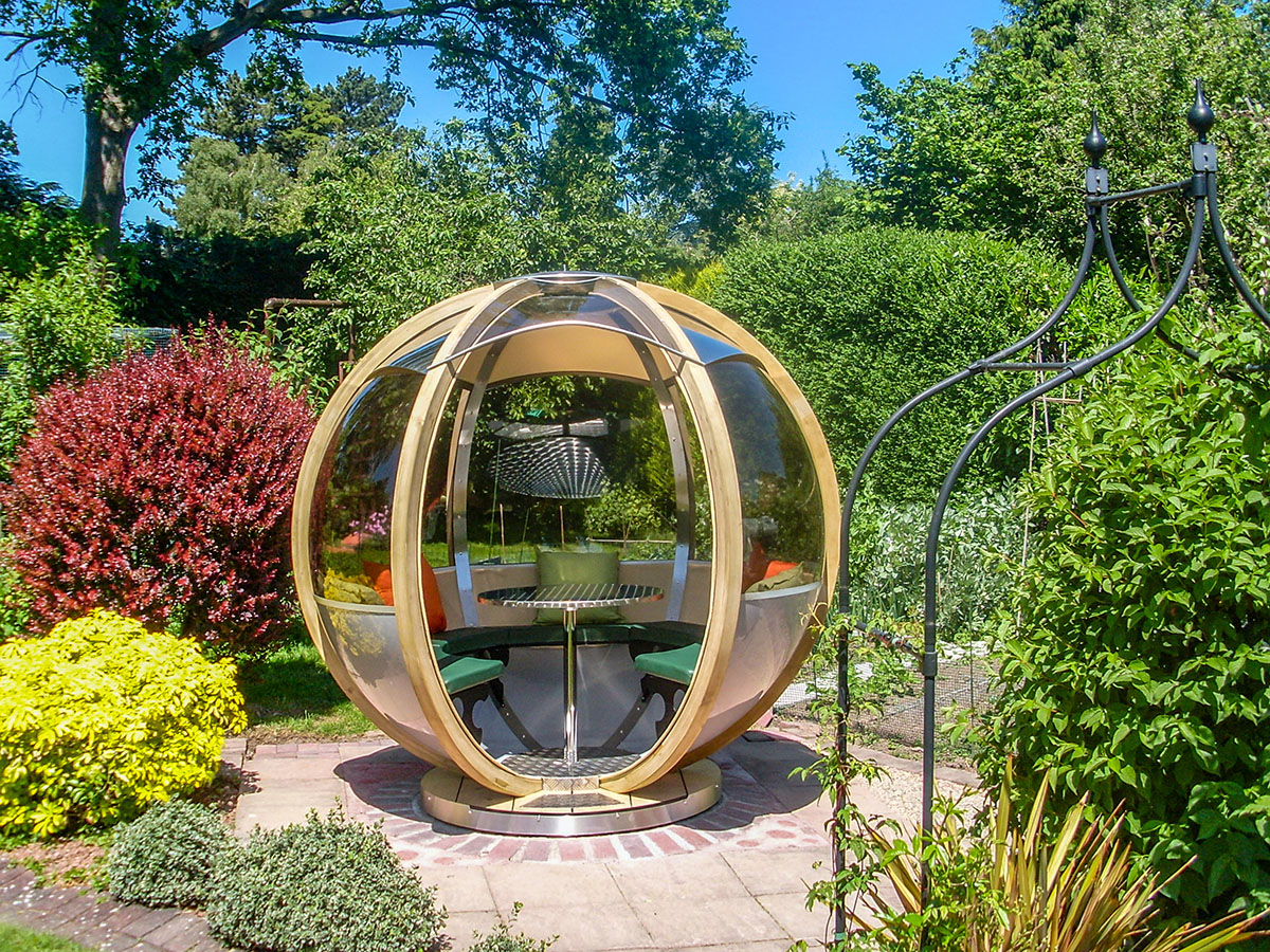 Enjoy the Rewards of Spring in an Ornate Garden Rotating Pod
