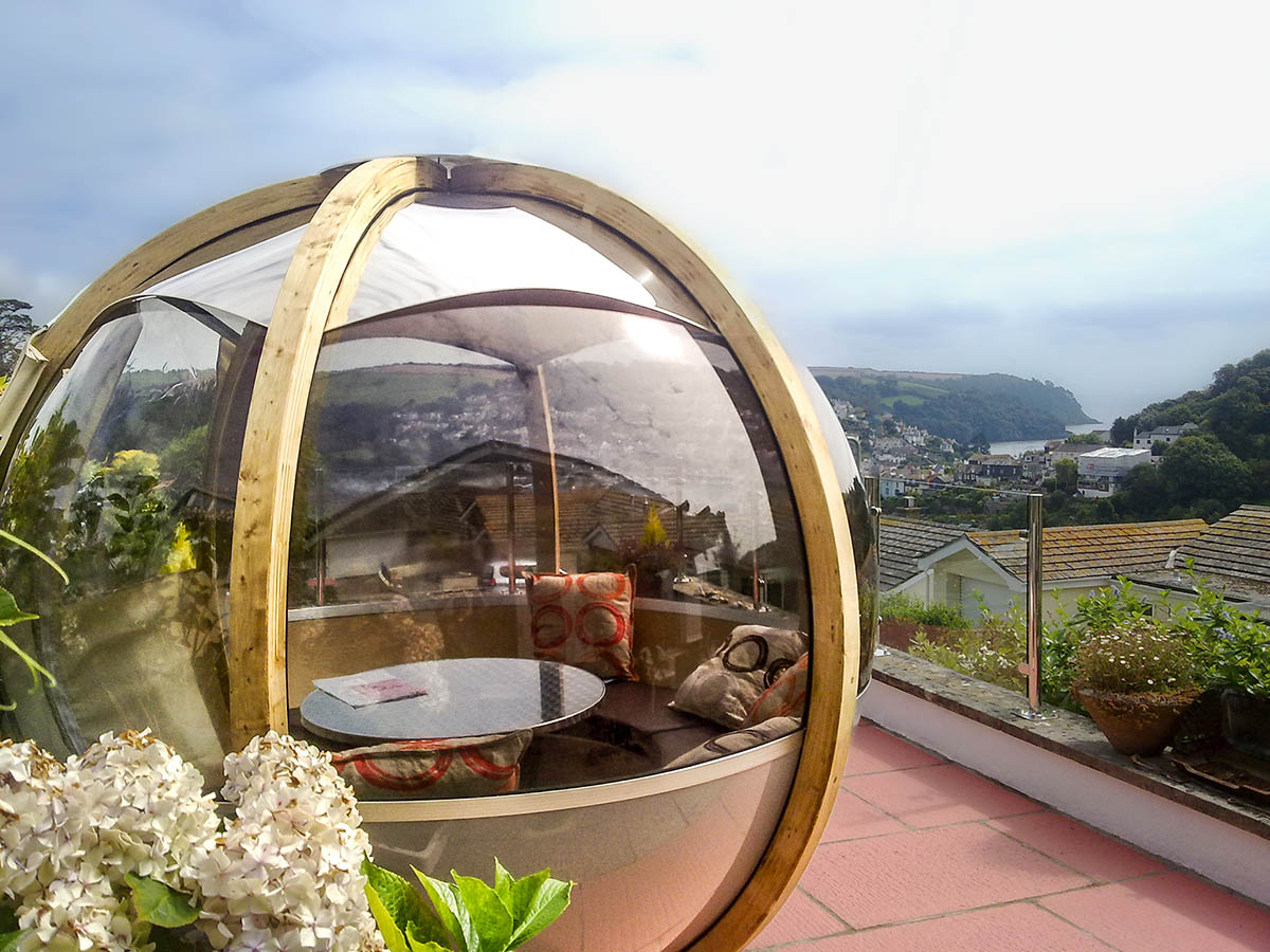 Rotating Seater Garden Pod, Outdoor room by Ornate Garden